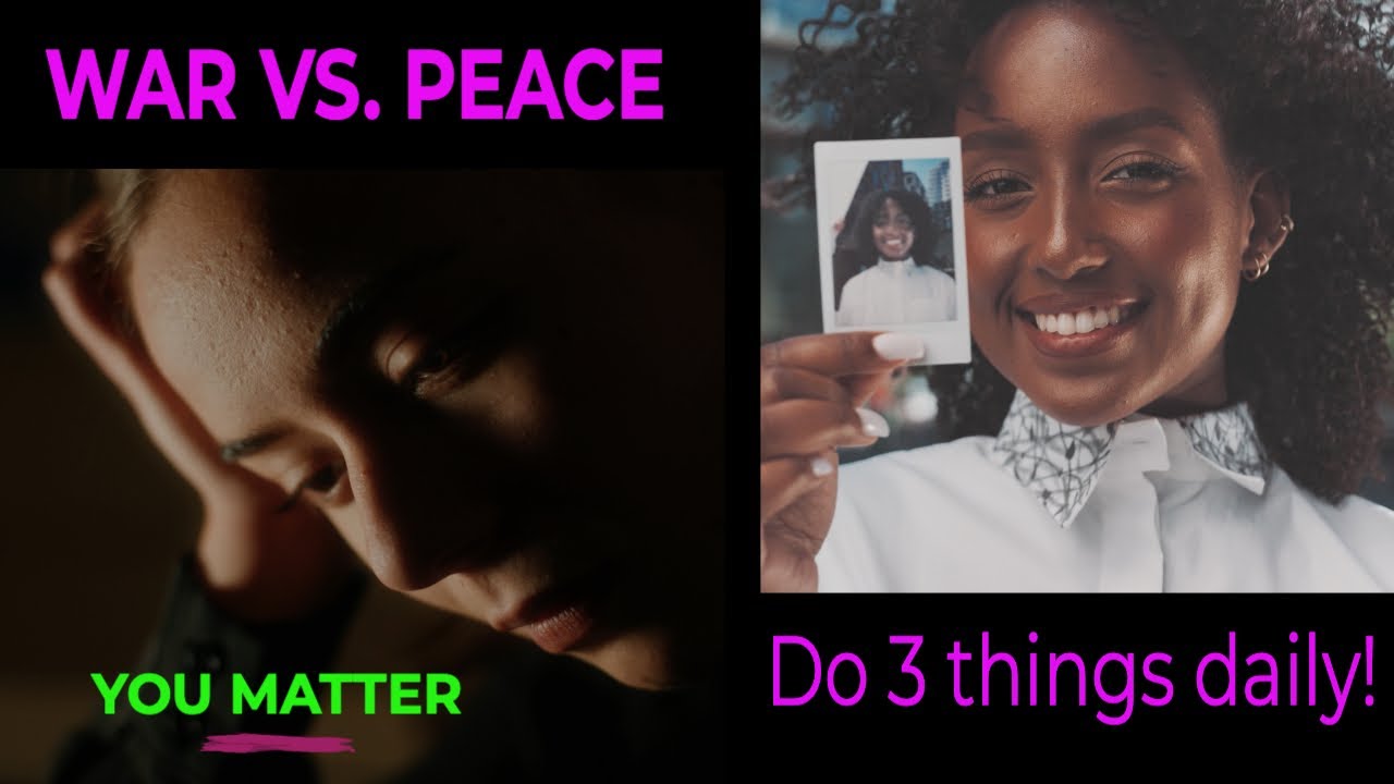 War vs. Peace - you matter and you can increase peace in every moment ...