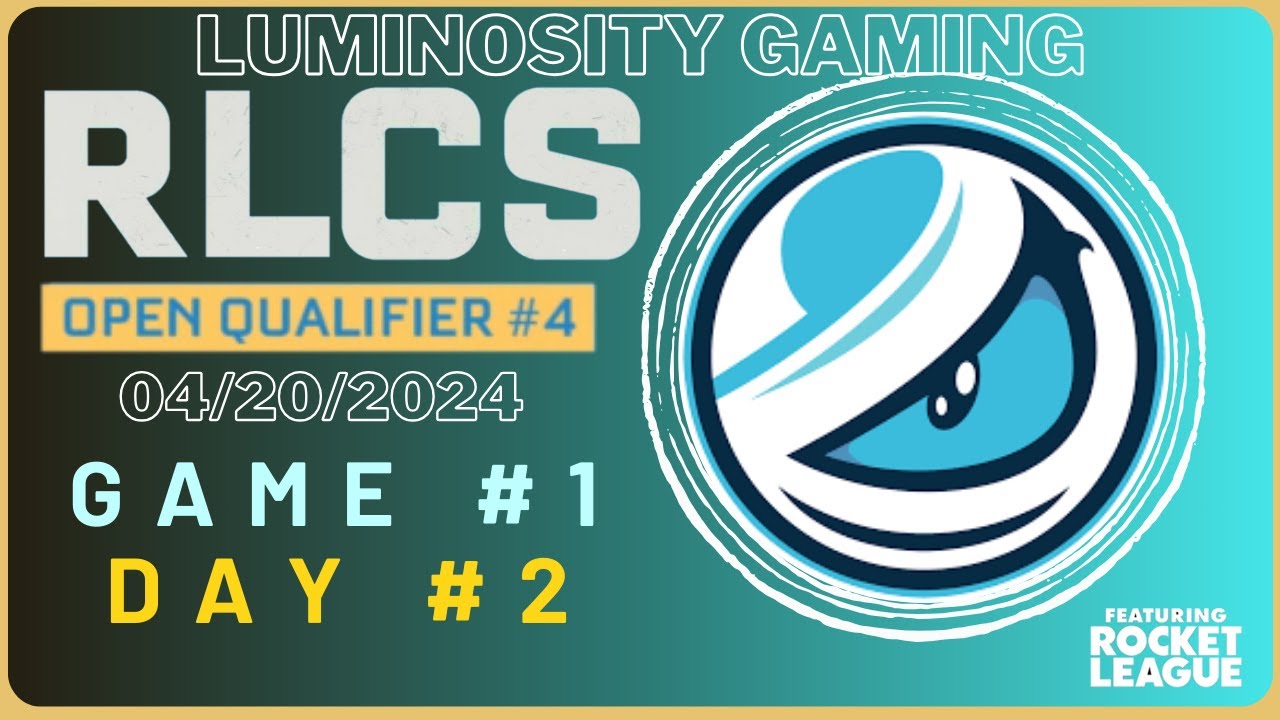 Following Luminosity vs Dignitas | RLCS Open Qualifier #3 | Swiss Stage ...