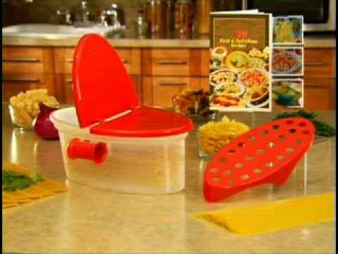 Pasta Boat - The All-in-One Tool to Cook, Serve & Strain Your Pasta ...