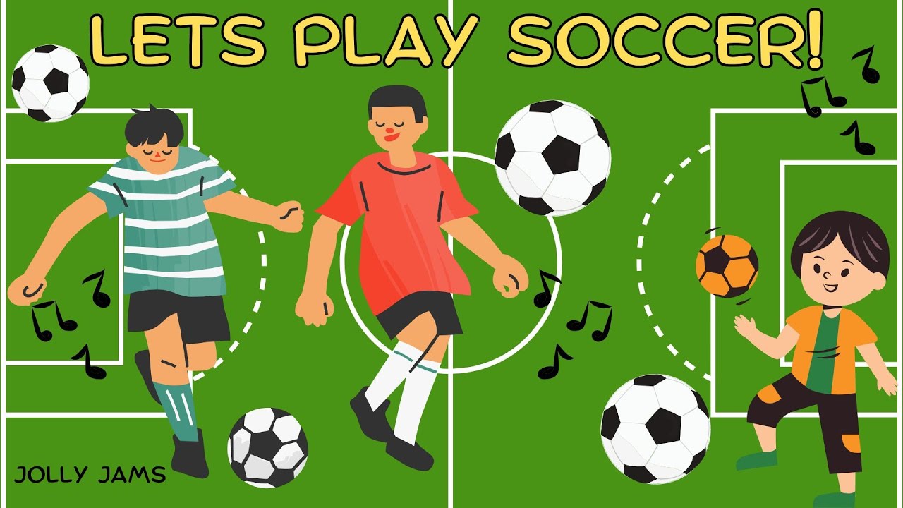 Lets Play Soccer ⚽ | Children's Song | Jolly Jams - YouTube