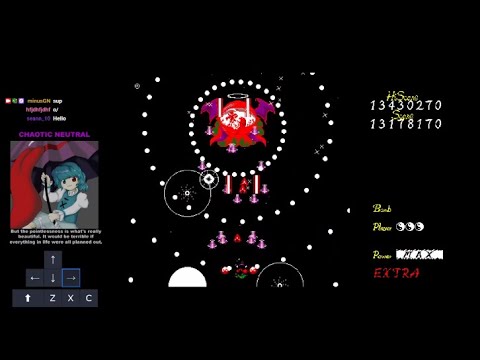 touhou 2: fuumaroku / SoEW extra stage clear - YouTube