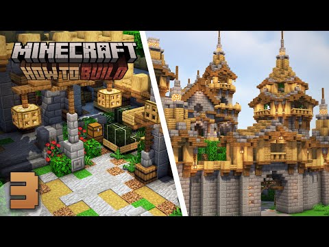 Minecraft: How to Build a Medieval Castle (Part 3 of 4) | Ultimate Base ...