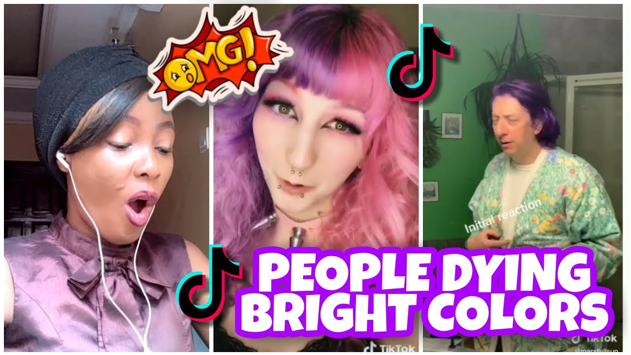 🤭😲 Ultimate Tik Tok People Dyeing Their Hair I People Dying Their Hair ...