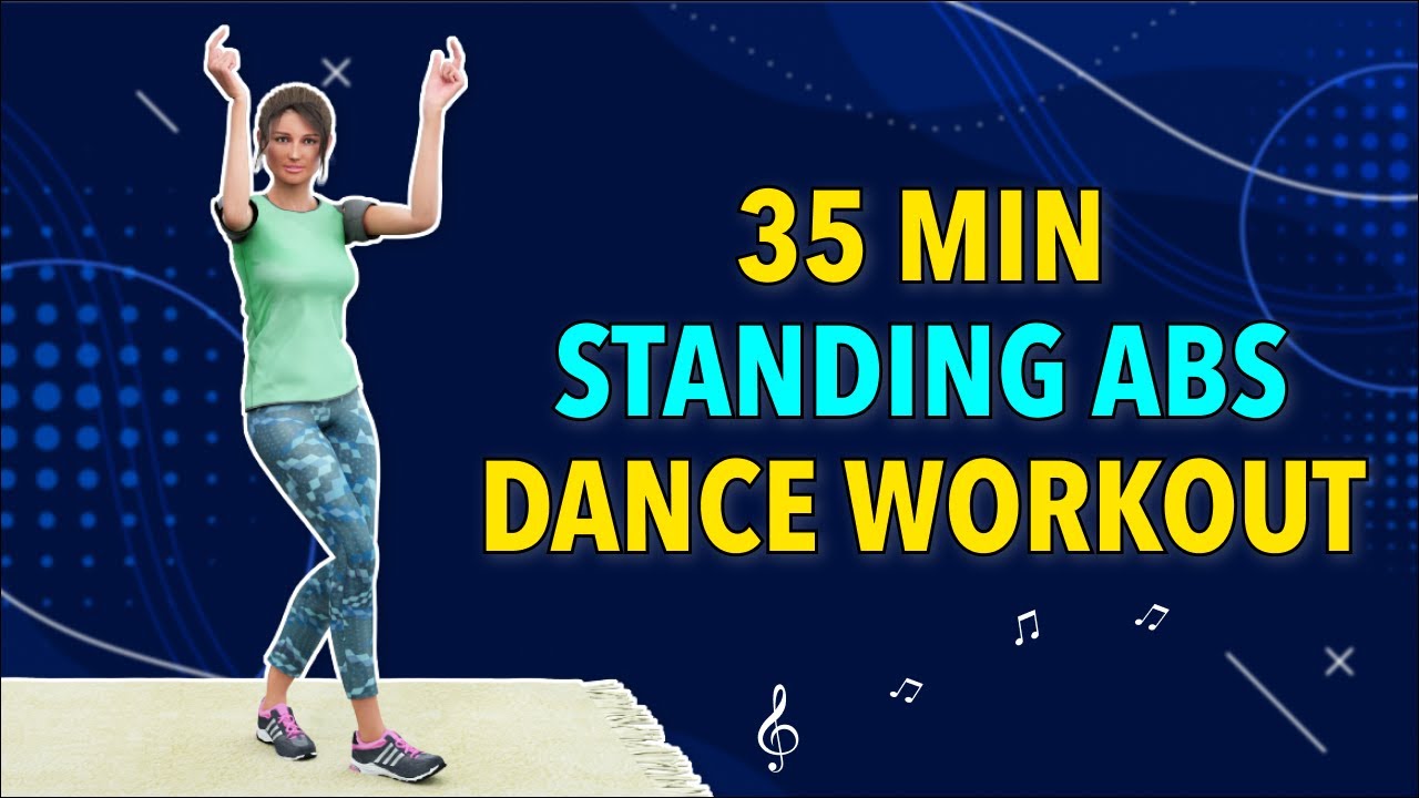 35 Min Standing Abs Cardio – Dance Workout - YouTube