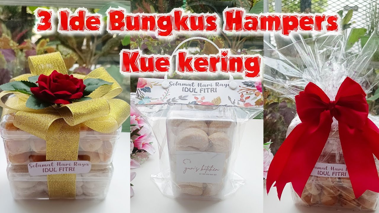3 Ide Bungkus Hampers Kue Kering - YouTube