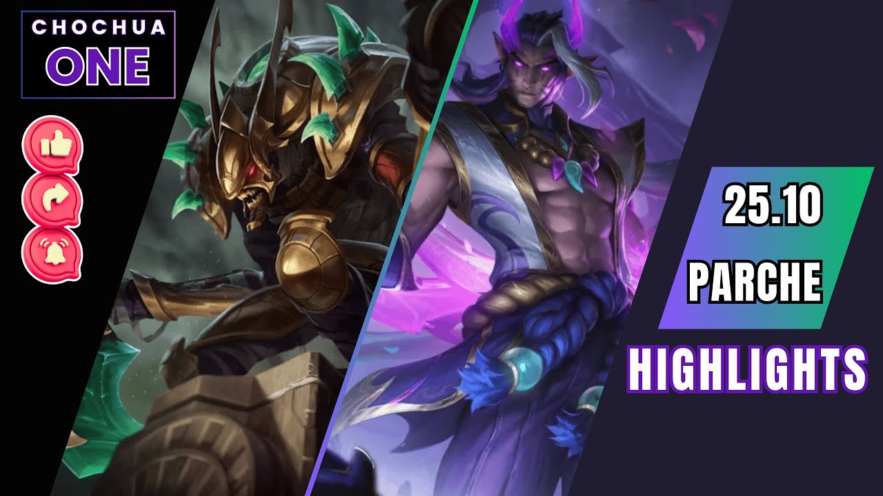 TOP jugadas del parche 25.10 🔥 Junglas y ADCs brillan al máximo | League of Legends - YouTube