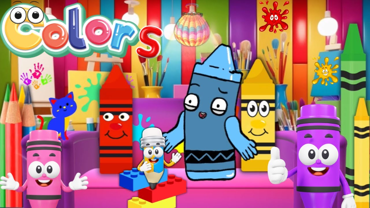 Learn Primary & Secondary Colors | Plus Epic Color Song for Kids!🎶🎼🎵 ...