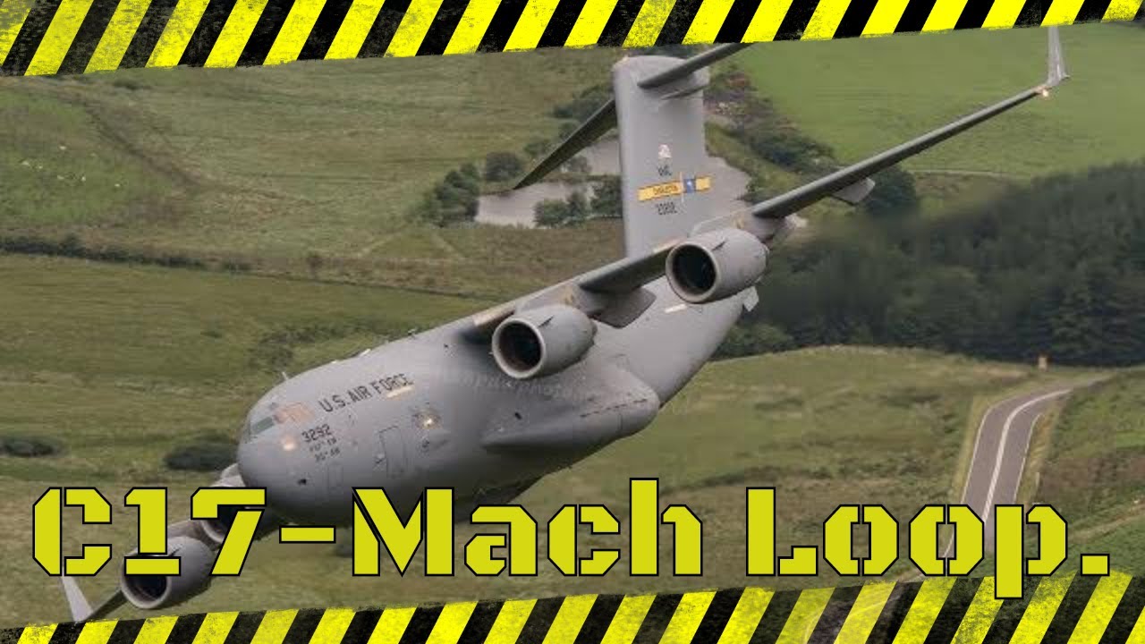C17 In The Mach Loop: The Biggest, Baddest Plane To Ever Fly It. - YouTube