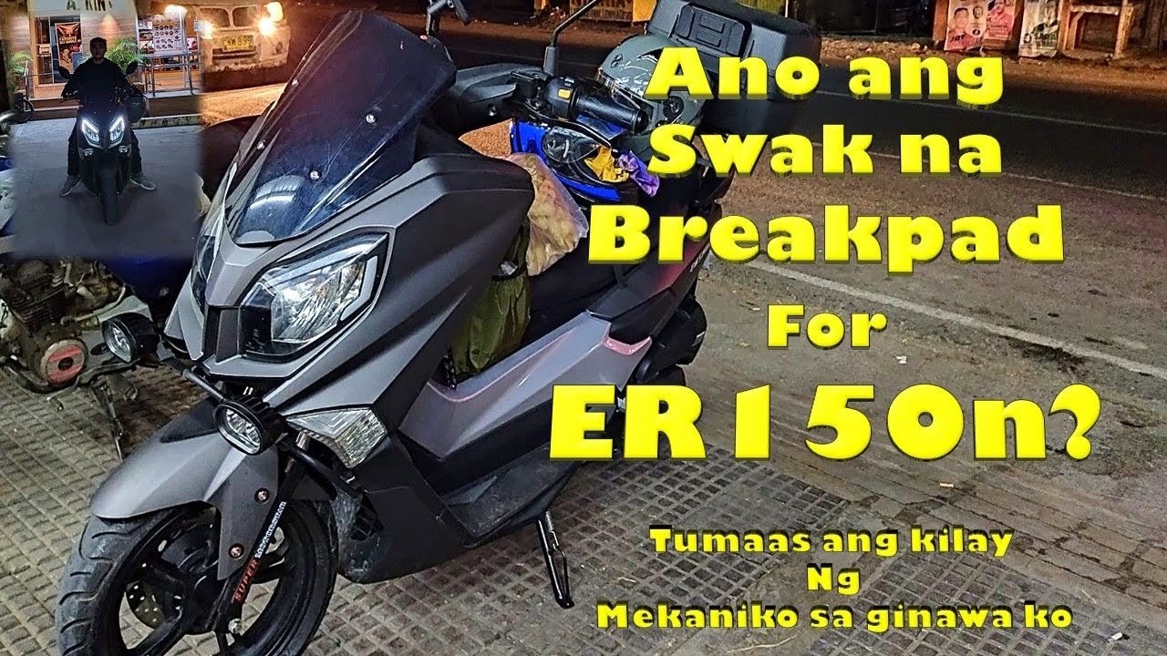 Breakpad ni ER150n | First time akong nagpalit | DIY - YouTube