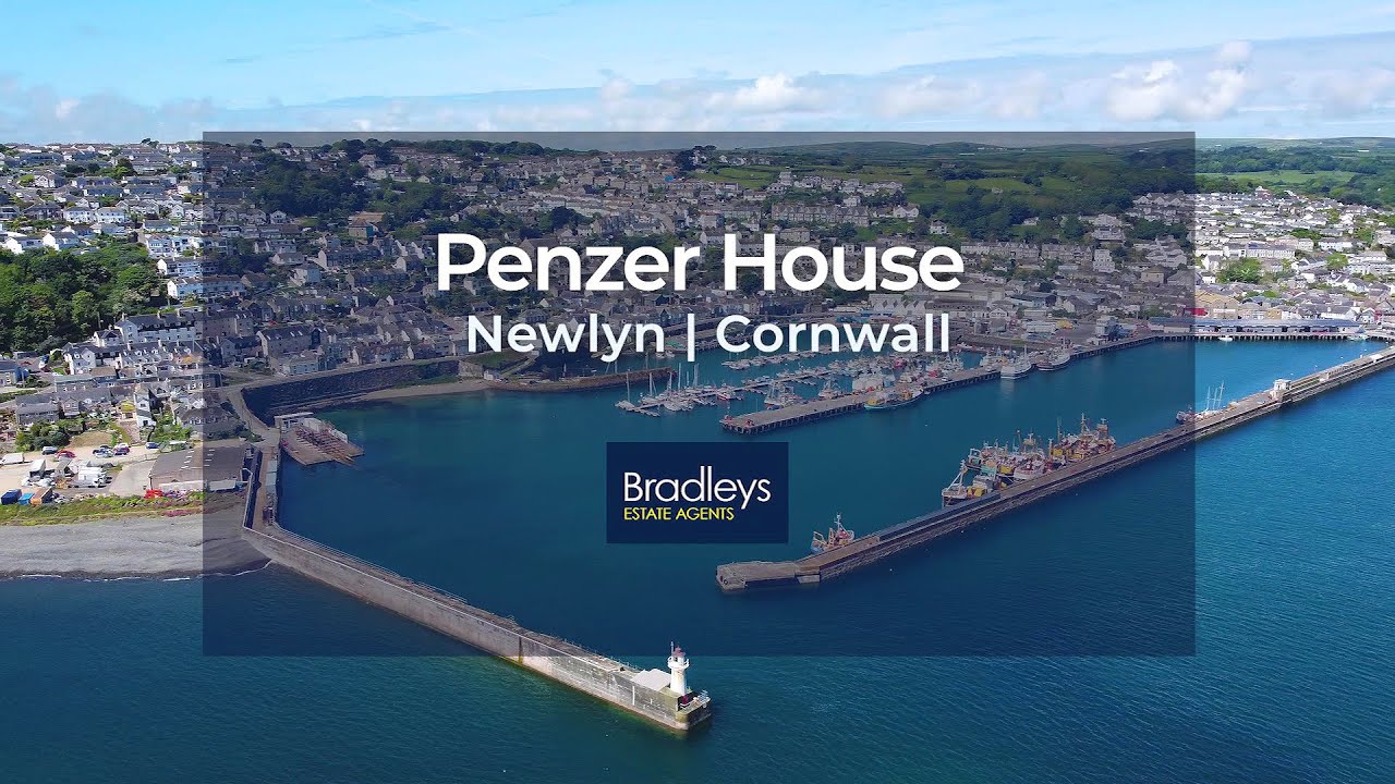 PROPERTY FOR SALE | Penzer House, Newlyn | Bradleys Estate Agents - YouTube