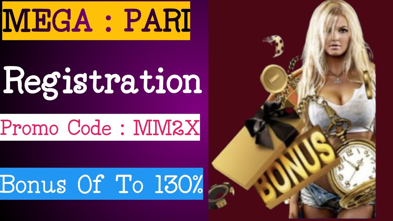 Megapari promo code//Megapari bonus Promo code 2023//Megapari Registration & Hindi. - YouTube