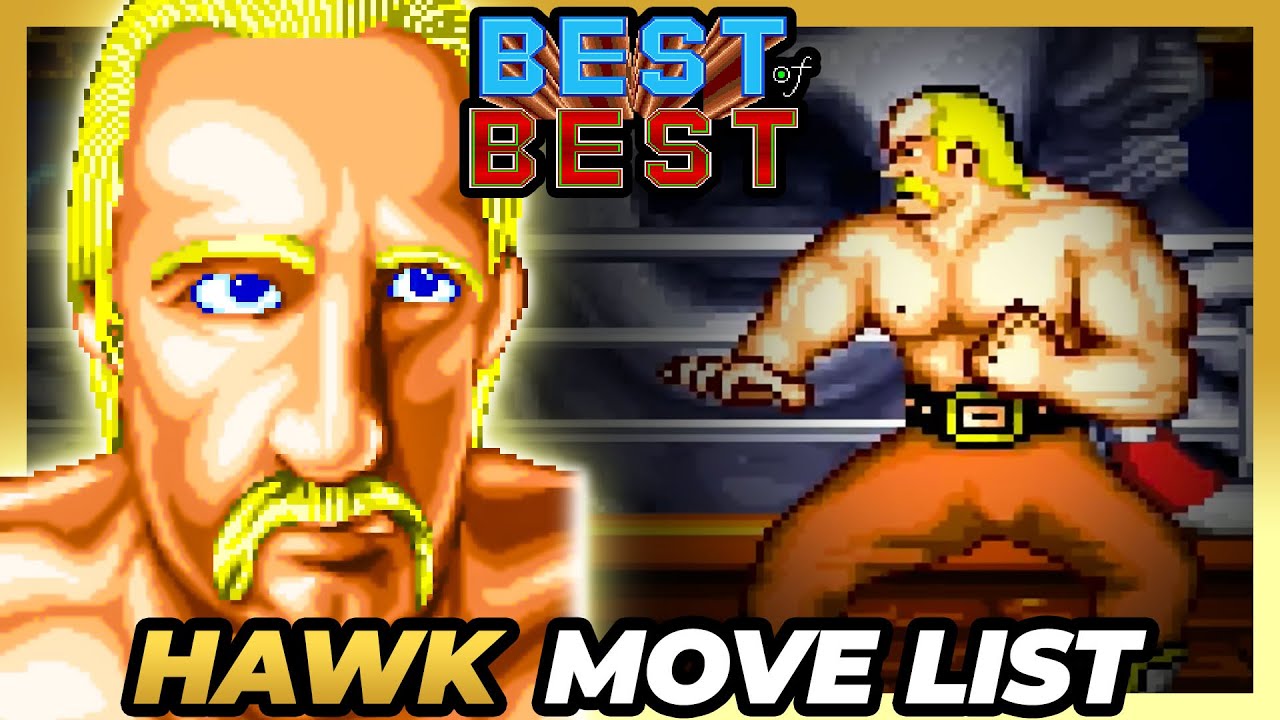 HAWK MOVE LIST - Best of Best (Arcade / 1994) - YouTube