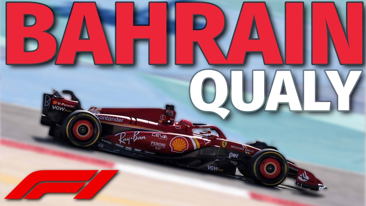 F1 BAHRAIN 2024 - QUALIFYING - Live Reaction & Commentary - YouTube