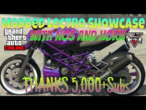 GTA 5 Online - Thanks For 5,000+ Subs - Modded Lectro Showcase - YouTube