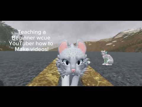 Teaching a beginner YouTuber how to make wcue videos! - YouTube