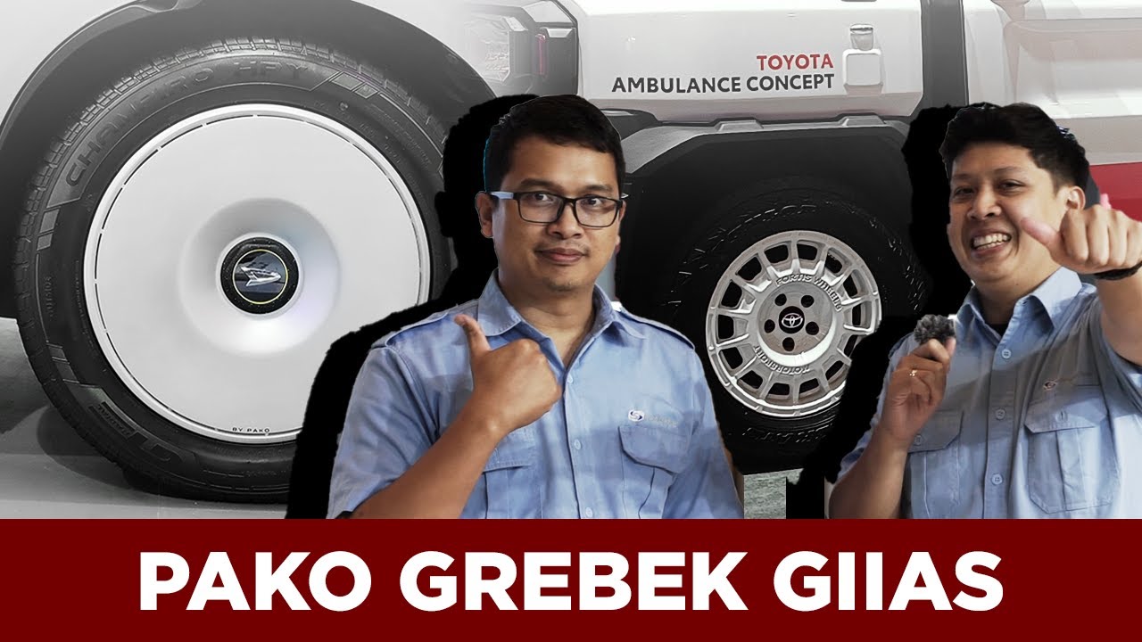 GREBEK VELG PAKO WHEELS DI GIIAS 2023!! - YouTube