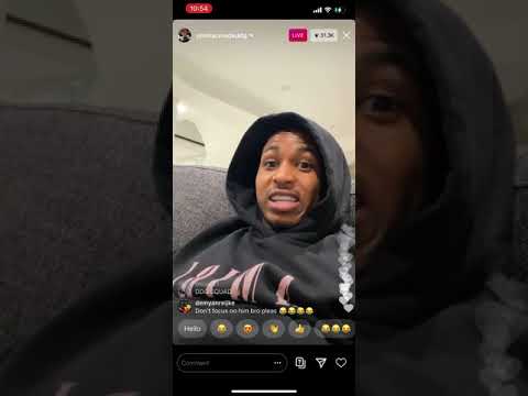 DDG Responds To Prettyboyfredo Diss Track!! Talks About Dead Brother!!! Instagram Live