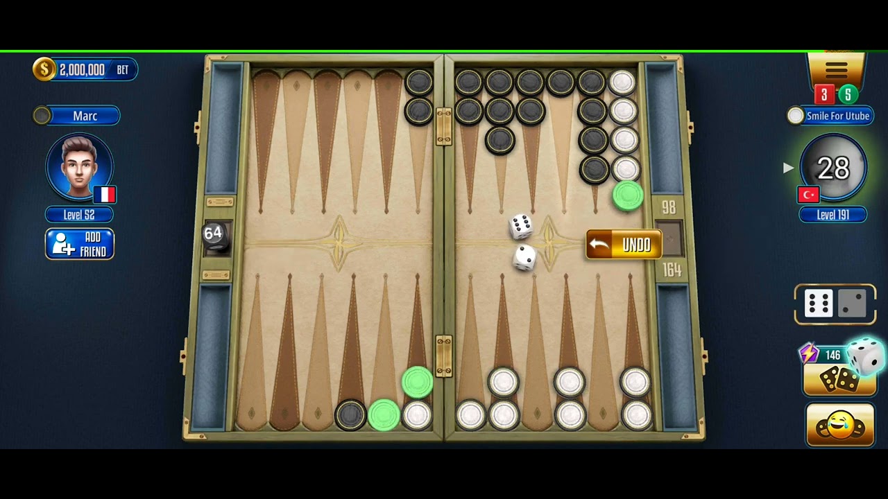 backgammon legends, you'll never win - YouTube