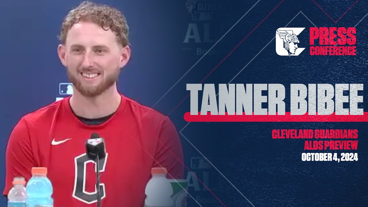 Tanner Bibee Previews Guardians-Tigers ALDS - YouTube
