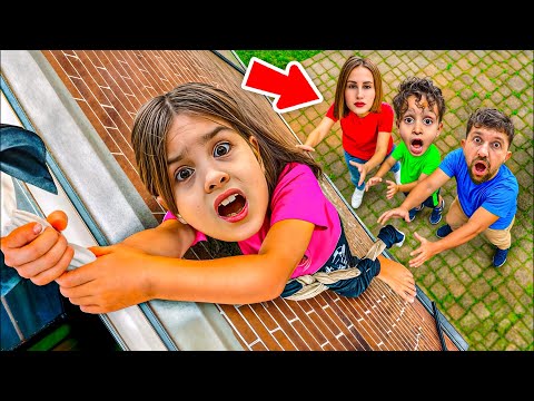 ELİF HERYERDE ASILI KALDI ‼️ KUZEY BABASI KURTARDI !!