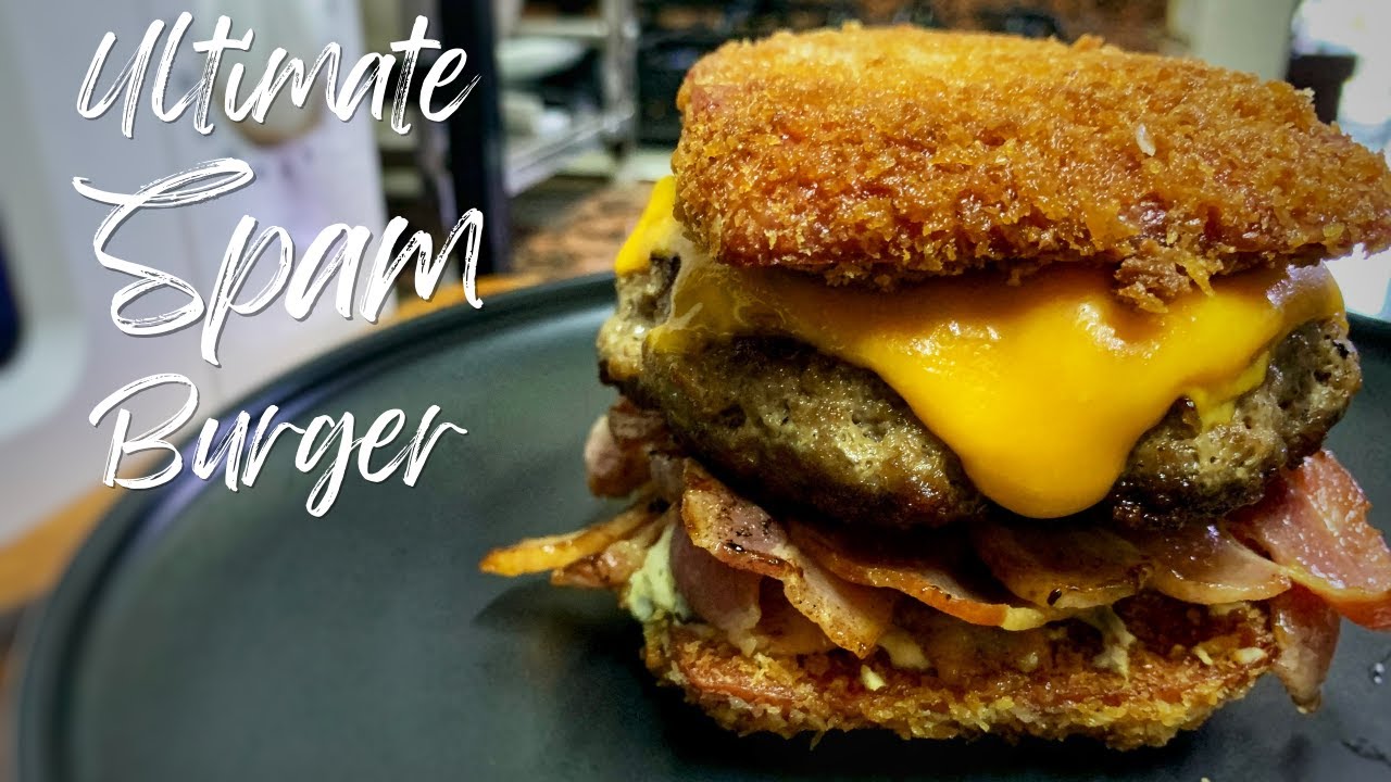 The Ultimate Spam Burger Recipe - A Carnivore's Dream Burger - YouTube