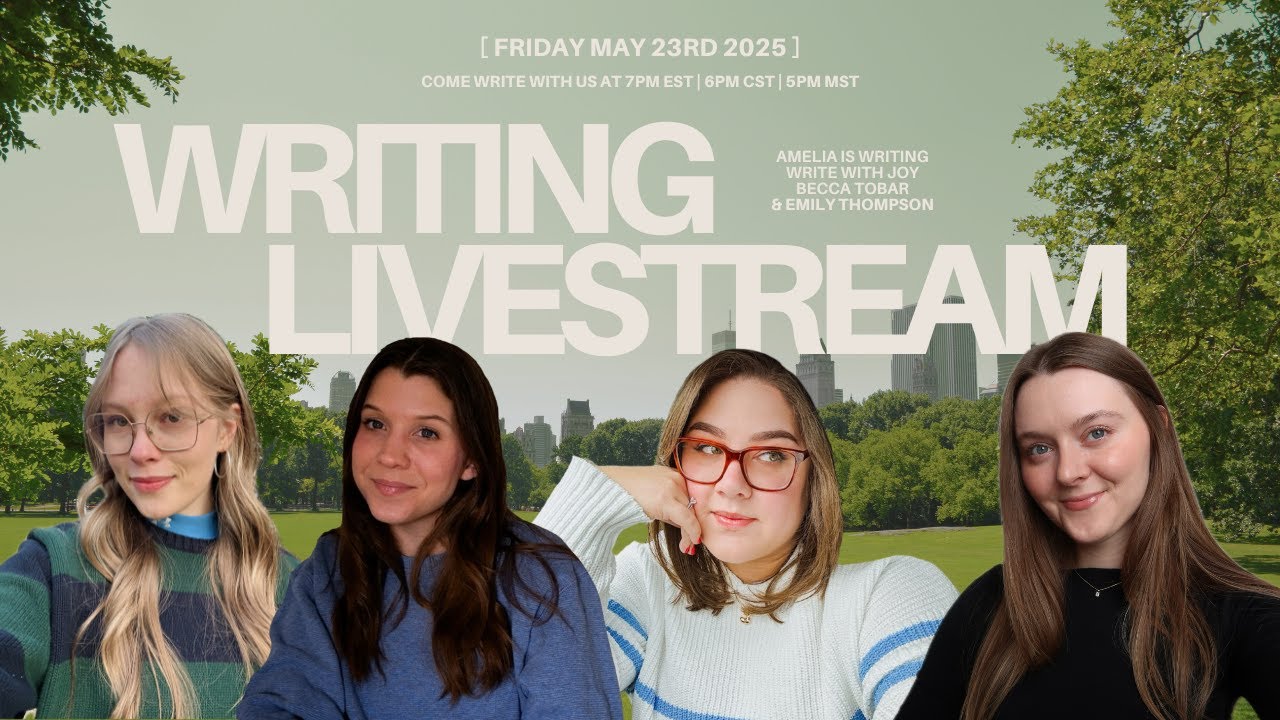 friday night writes | writing livestream - YouTube