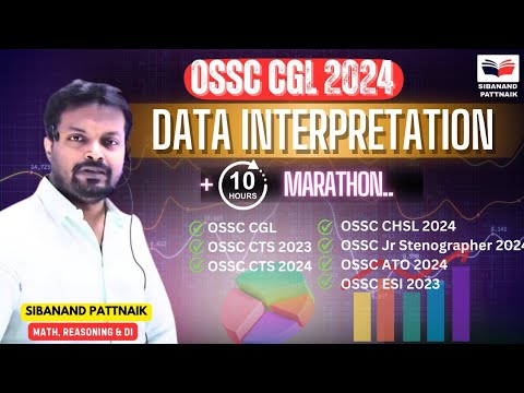 OSSC COMPLETE 💯 DATA INTERPRETATION (DI) | All Previous Year DI Questions of OSSC | OSSC CGL ...
