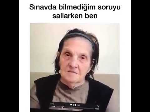 sınavda ben