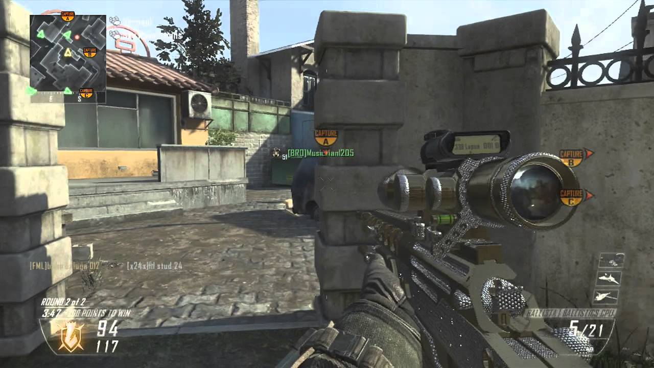Call Of Duty Black Ops 2 - Hit Marker Trickshot - YouTube