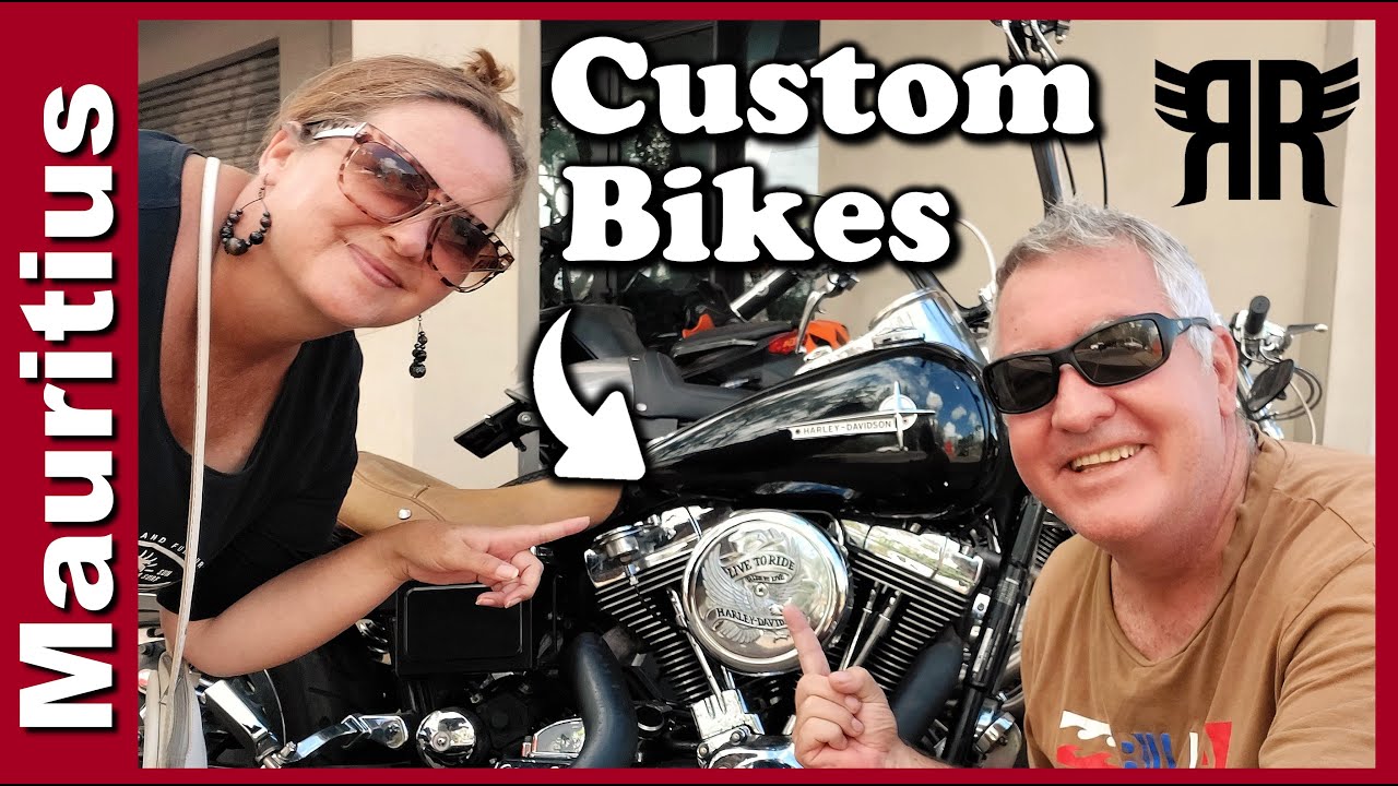 Custom motorcycles in Mauritius - YouTube