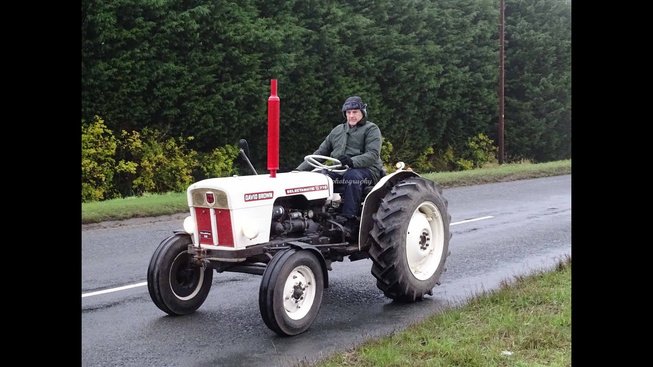 Asselby Christmas Tractor Run Pt 3 Howden Dyke Road 27 Dec 21 - YouTube