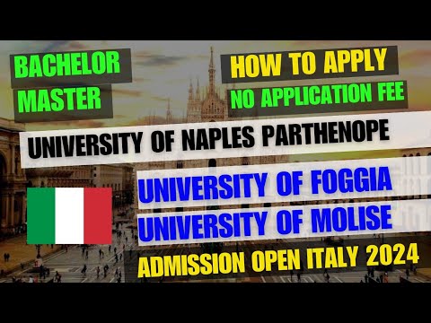 University of Naples Parthenope, Foggia, Molise |3 University Open ...