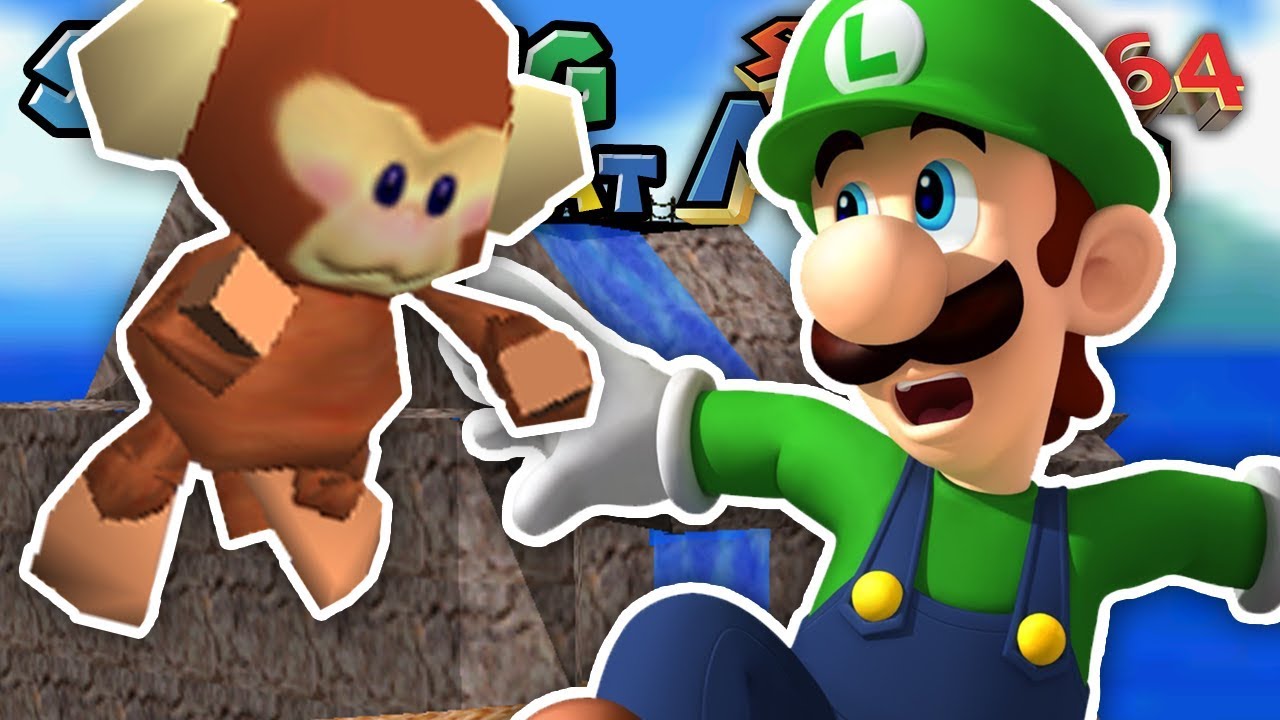 GIMME THE MONKEY - Sucking at Mario 64 DS (Part 3) - YouTube