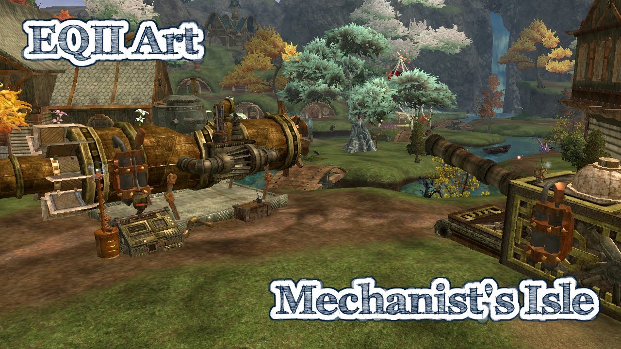 EQ2 Art: Xenogenetic ~ Mechanist's Isle - YouTube