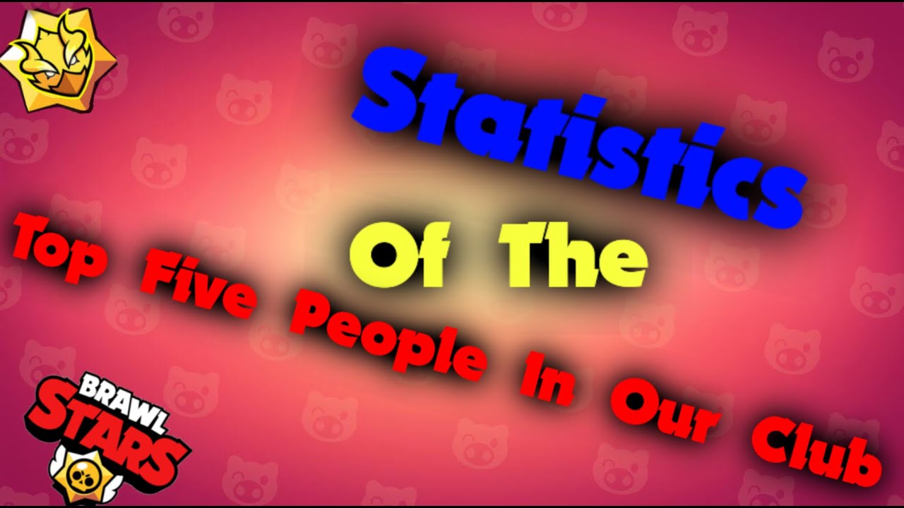 Checking Some Statistics Of The Top Five People In Our Club - YouTube