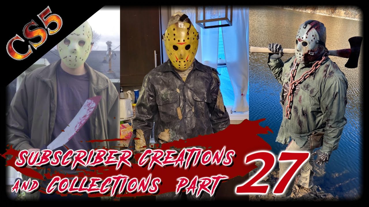 Subscriber Creations and Collections part 27 Custom Jason Masks and ...