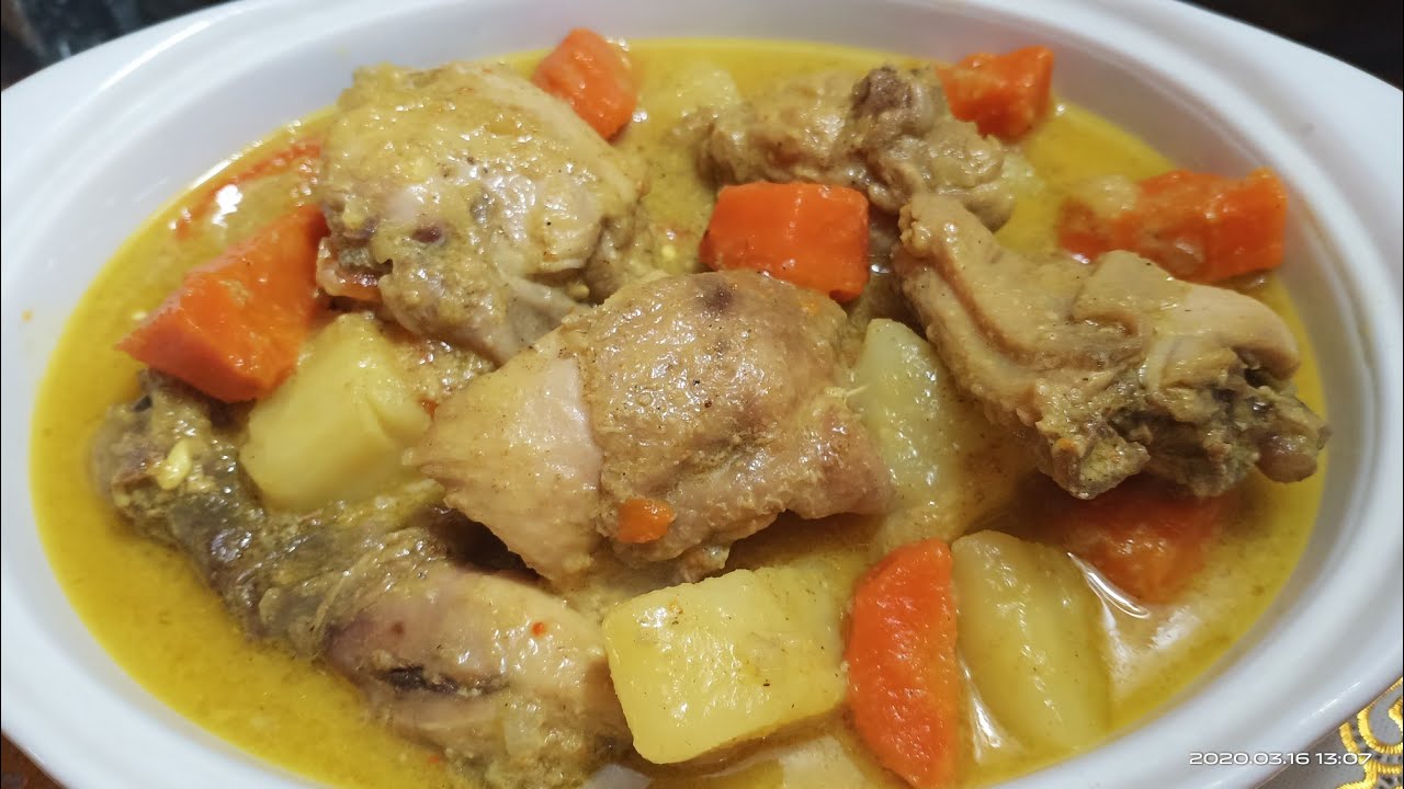 Chicken curry recipe (Filipino style) - YouTube