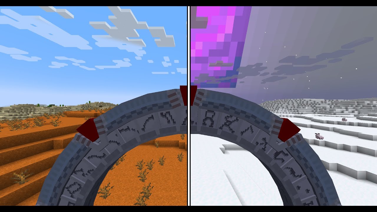 Milky Way Stargate Variants | Stargate Journey 0.6.4 | Minecraft - YouTube