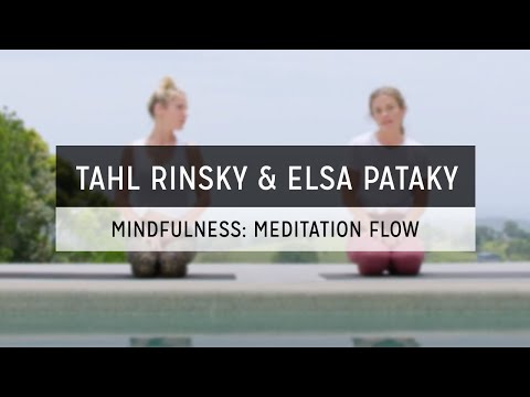 A calming yoga meditation with Elsa Pataky & Tahl Rinsky