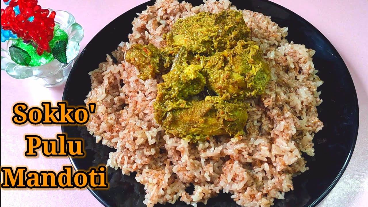 Resep Sokko' Pulu Mandoti Khas Enrekang Sul-Sel || Beras Paling Harum ...