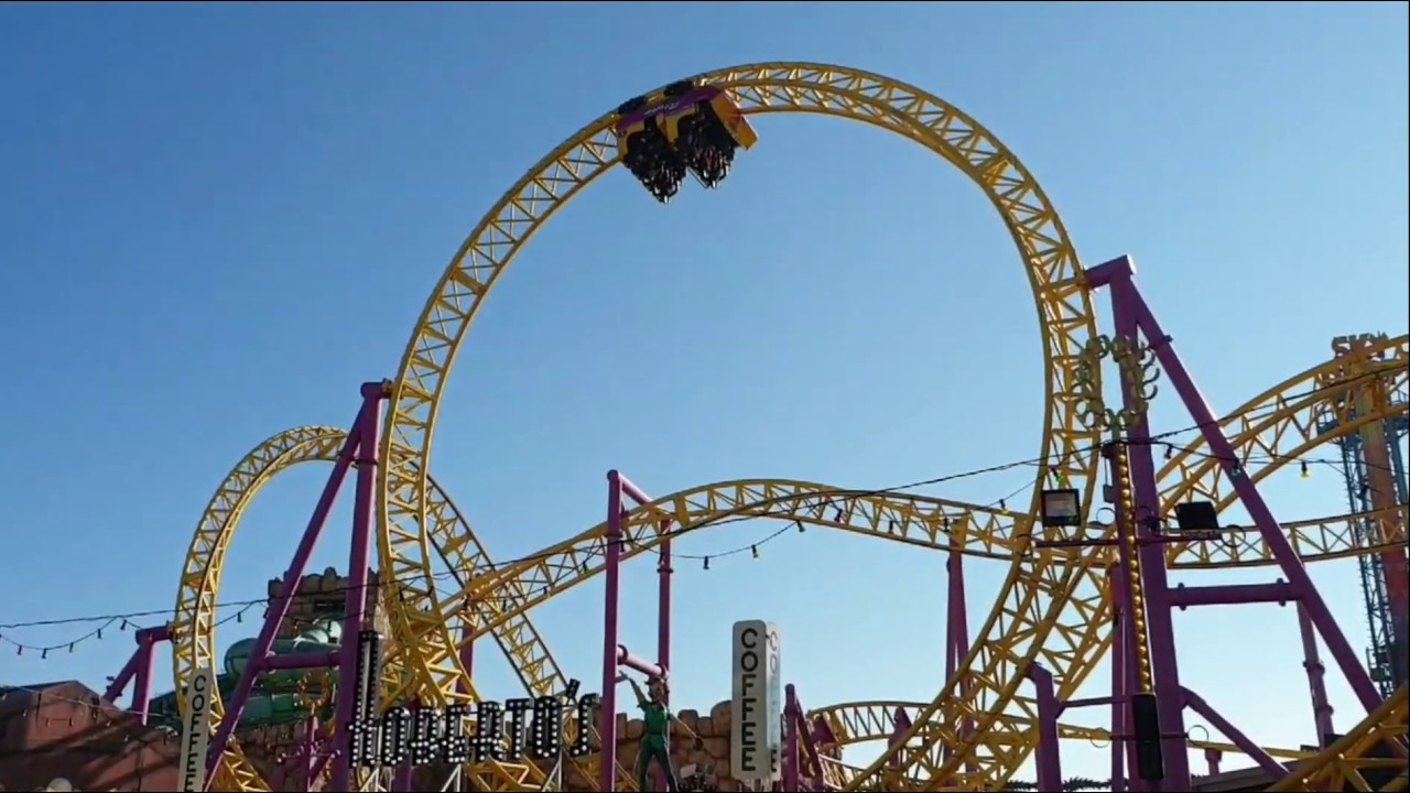Rage, Adventure Island Southend Off Ride POV including Rage in the Mist ...