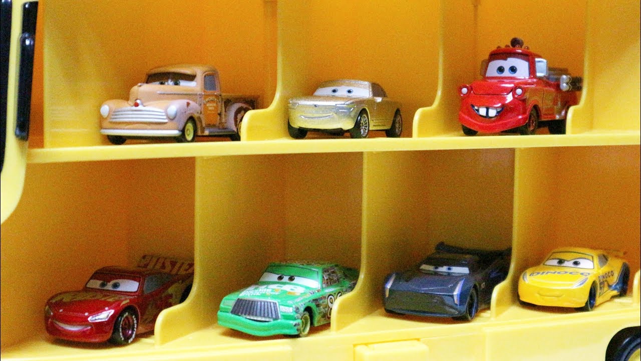 Learn Color and Number Count Disney Pixar Car 3. 12 Cars (Korea) - YouTube