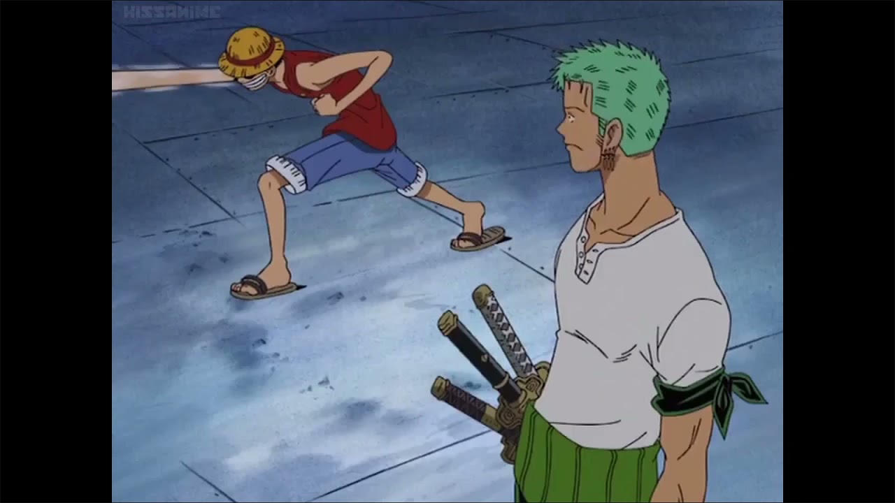Luffy accidentally punched Zoro | One Piece - YouTube