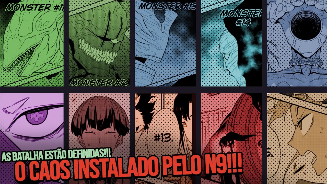 Kaiju No 8 Capítulo 77 - A CRIAÇÃO MÁXIMA DO KAIJU 09!!! Kaiju chegou ...