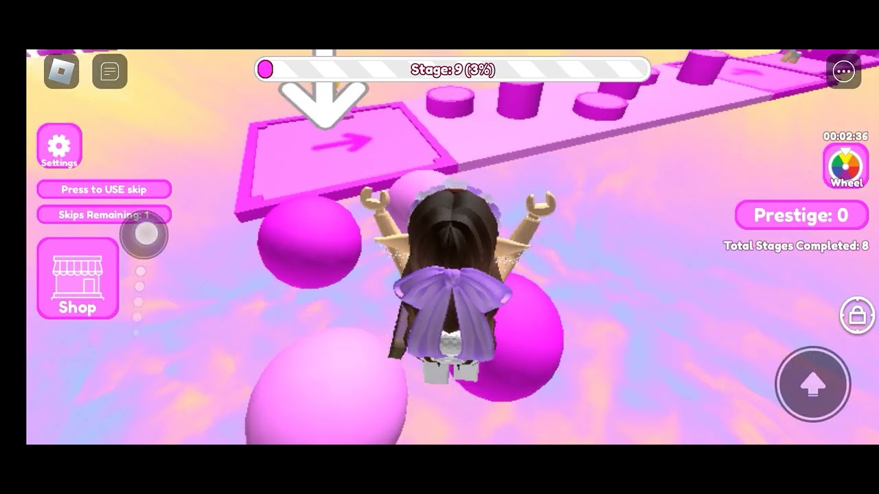 Roblox pink obby come play with me - YouTube