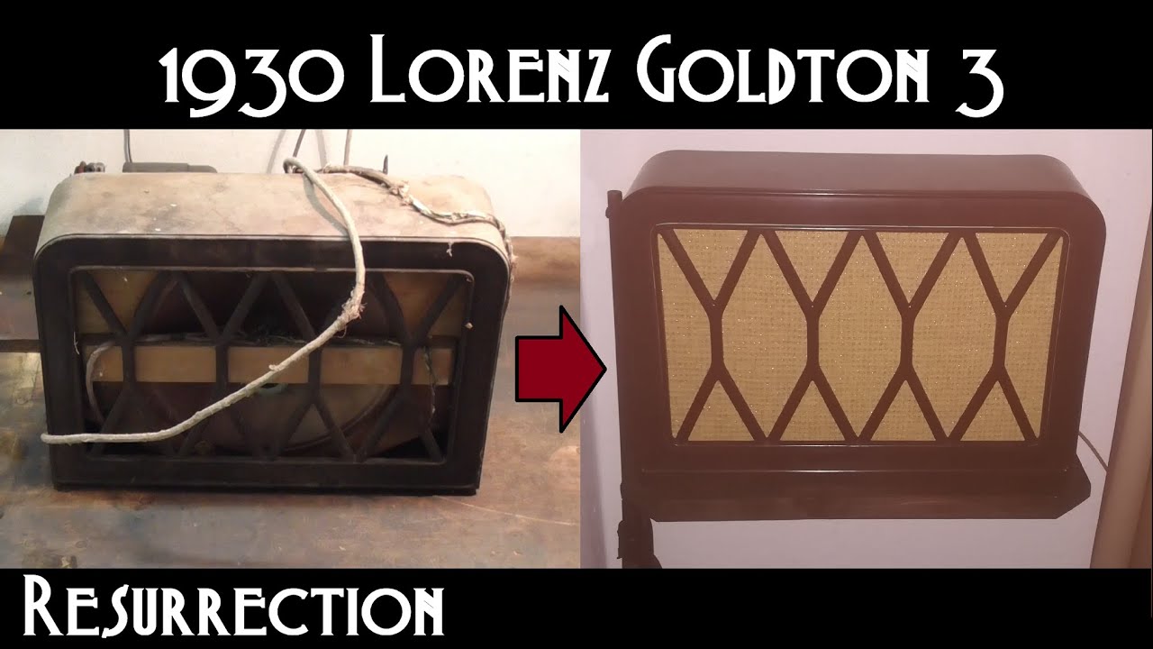 1930s Speaker: Lorenz Goldton 3 - YouTube