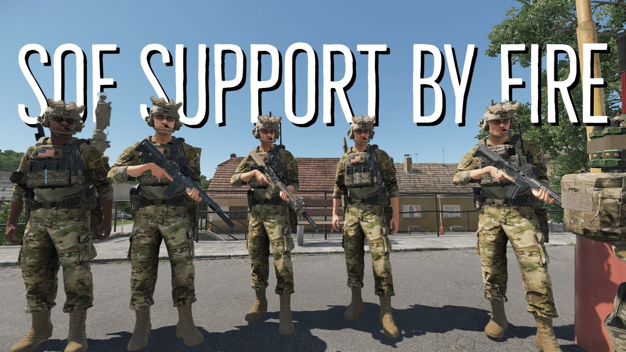 SOF SUPPORT BY FIRE !!! | Arma Reforger Milsim - YouTube