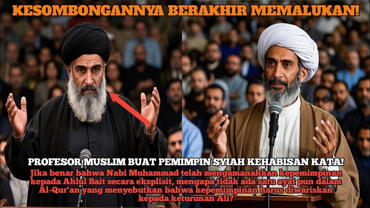 Debat Panas!! Kesombongannya Berakhir Memalukan! Profesor Muslim Buat ...