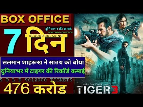 Tiger 3 6th Day Collection | Tiger 3 Box Office Collection | Tiger 3 ...