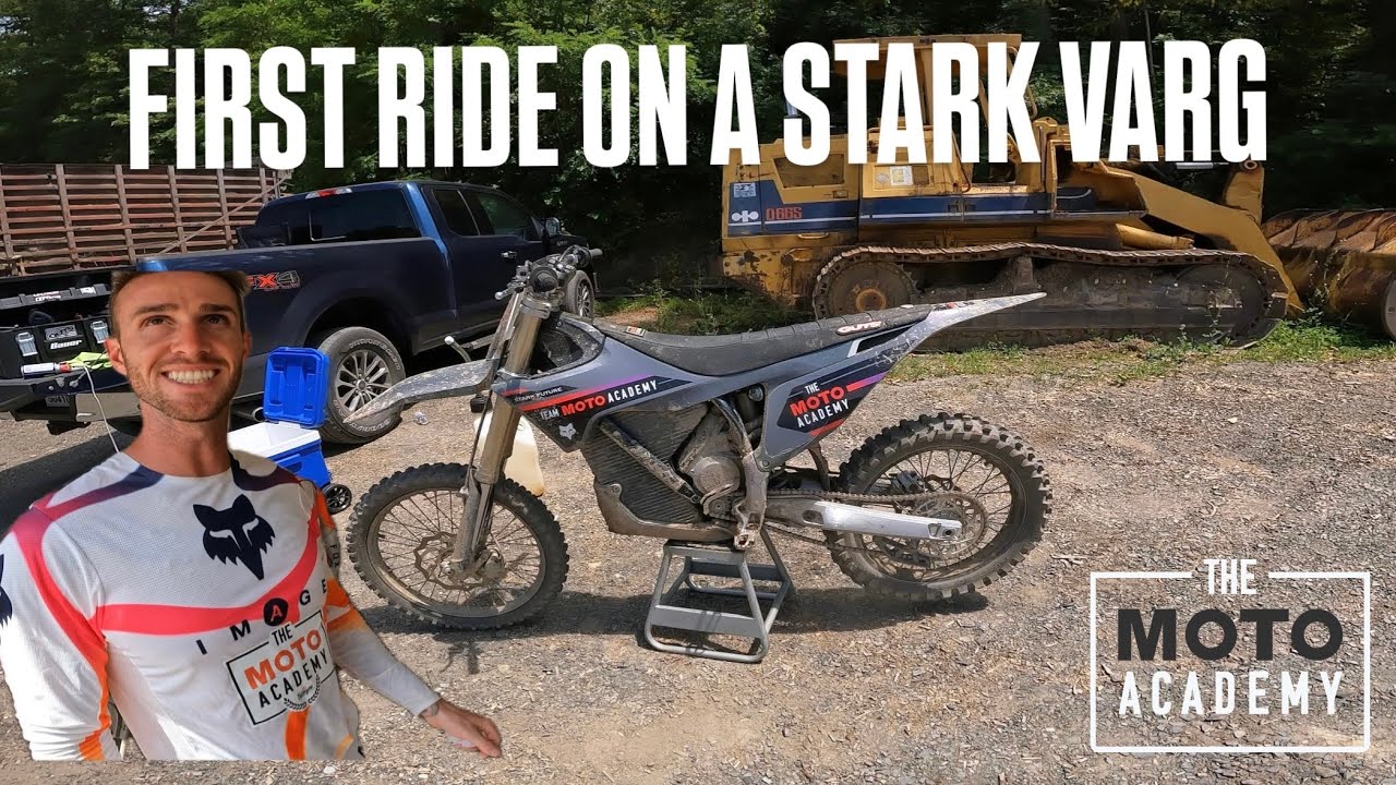 Rode AJ Catanzaro’s Stark! First Ride on a Stark VARG! Tomahawk MX ...